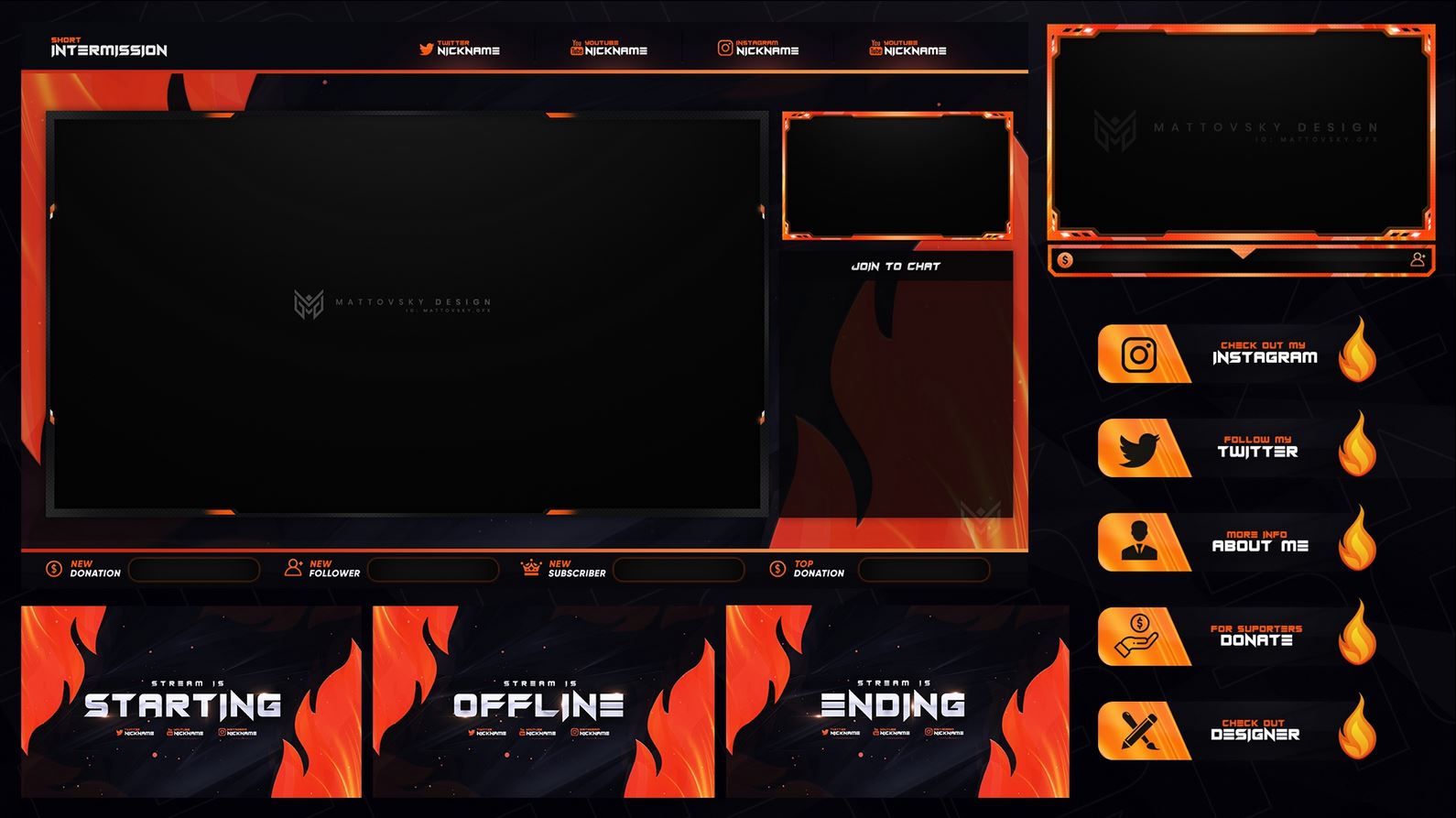 15 Free Twitch Templates For Streamers FilterGrade